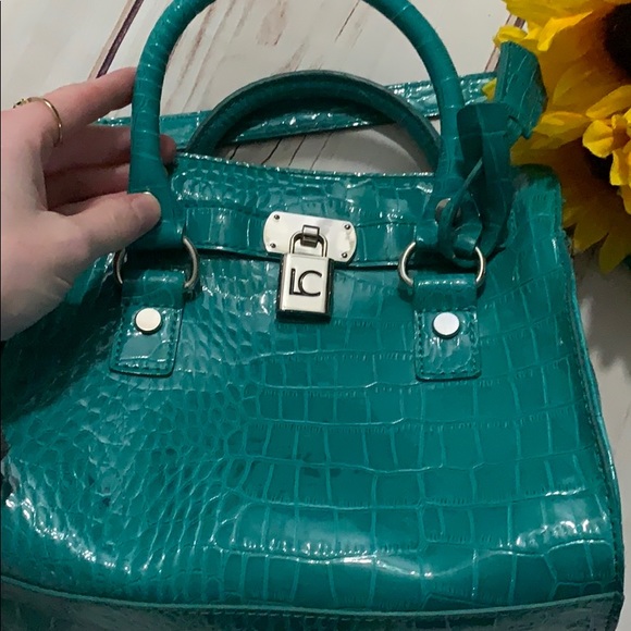 LC Lauren Conrad | Bags | Lauren Conrad Teal Crossbody Purse | Poshmark